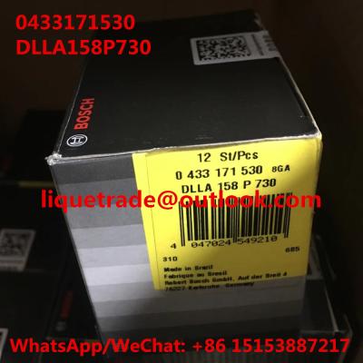 Chine GICLEUR D'ESSENCE DE BOSCH 0433171530, 0 433 171 530, DLLA158P730, DLLA 158 P730 à vendre