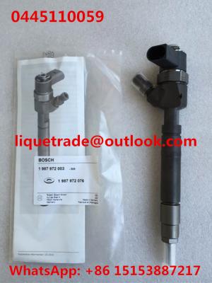 China BOSCH Common Rail Injector 0445110189 , 0 445 110 189 , 0445110190 for Mercedes Benz A6110701487 A6110701687 for sale