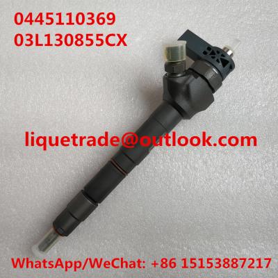 China BOSCH Common rail injector 0445110369 , 0 445 110 369 for VOLKSWAGEN 03L130855CX for sale