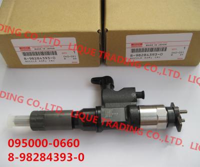 China DENSO Common Rail injector 095000-0660 for ISUZU 4HK1, 6HK1 8982843930, 8-98284393-0, 8982843931 for sale