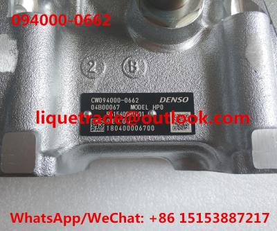 China DENSO Genuine Fuel Pump 094000-0660 , 094000-0662 , 0940000662 , CW094000-06620D,  R61540080101 , 61540080101 for sale
