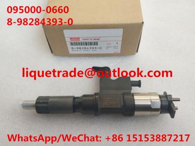 China DENSO fuel injector 095000-0660 for ISUZU 4HK1, 6HK1 8982843930, 8-98284393-0, 8982843931 for sale