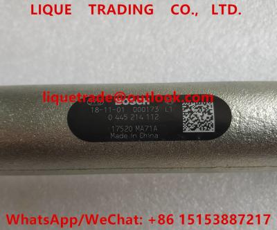 China BOSCH Common rail 0445214112 , 0 445 214 112 for NISSAN 17520-MA71A , 17520MA71A , 17520 MA71A for sale