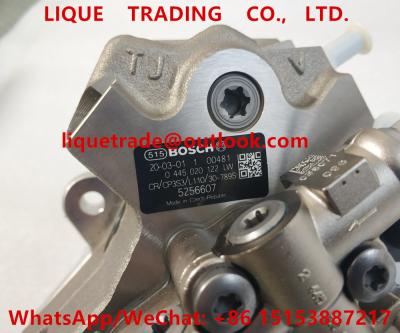 Chine Pompe commune 0445020122 de rail de BOSCH pour Cummins 5256607 pour KOMATSU PC210-8, PC220-8 à vendre