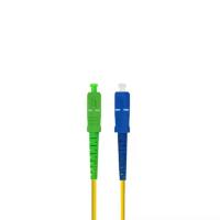 China SC UPC Fiber Optic Patch Cord Simplex Single mode G657A for sale
