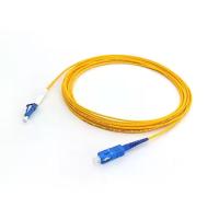 China SC UPC Fiber Optic Patch Cord Simplex Single mode G657A for sale