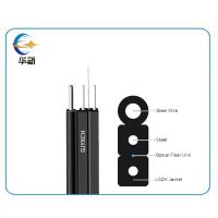 China 1 Core 2 Core 4 Core G657A Gjyxch Fiber Optic Drop Cable FTTH Indoor Cable for sale
