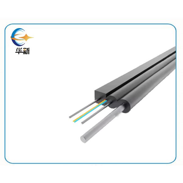 G657A FRP Acciaio Strength Member Ftth Drop Fiber Optic Cable Self Supporting Fiber Optic Cable