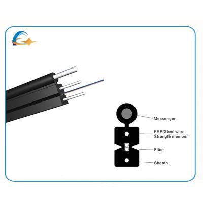 China Frp Kfr Drop Indoor Ftth Fiber Optic Cable  Excellent Communication Transmission Performance Optical Fiber G657a for sale