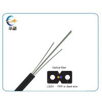 China Fiber Optic FTTH Drop Cable SMF G657A2 GJXH Indoor Singlemode 1 Thread 2 Threads 4 Thread for sale