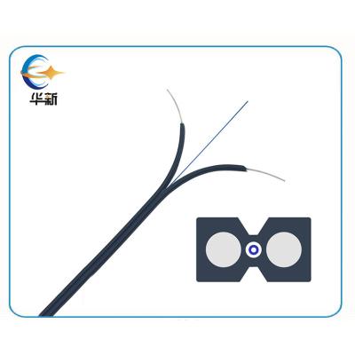 China Indoor Optical Fiber Communication Cable Self-Bearing Type GJXFH Singlemode Fiber Optic Cable for sale
