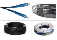 China Fully Pluggable And Tested Pre Connectorized Drop Cable Multi Core SC APC UPC for sale