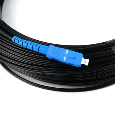 China Bend Optimized Preconnectorized Drop Cable 1-2core SMF High Tensile Strength for sale