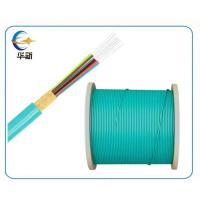 Quality GJFJV Indoor Optical Fiber Cable Tight Buffer Fibre PVC Sheath Single Mode Fiber for sale