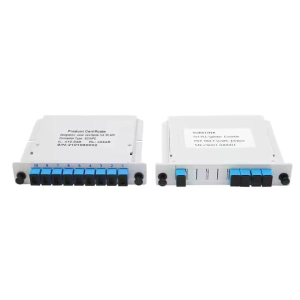 Cassette Type Splitter 1X16 Sc Scupc Connector Slot Box Type SM G657A Or Customized