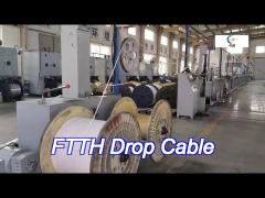 Fiber Optic FTTH Drop Cable SMF G657A2 GJXH Indoor Singlemode 1 Thread 2 Threads 4 Thread