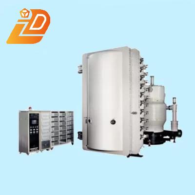 China Gold / Black Color Vacuum Titanium Coating Machine For Stainless Steel Shisha Pot for sale