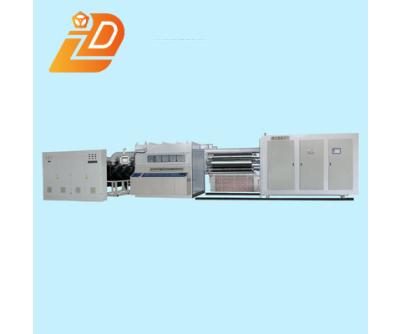 China Continuous Roll Coater Roll to Roll Copper Foil Coating Plastic Film Metallizing Machine Vacuum Coating Production Line for sale