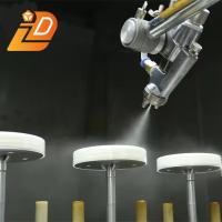 China Customizable Length Automatic UV Spraying Line with Adjustable Painting Thickness and PLC Control for sale