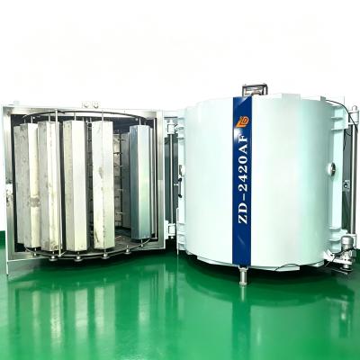 China Anti-Fingerprint Vacuum Coating Machine with φ2400X2000mm Chamber Size and PLC Control System for Mobile Phones for sale