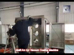 full automatic utensil titanium nitride coating equipment utensil pvd coating machine