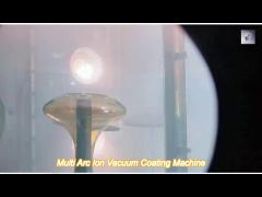 multi-arc ion glass metallizing vacuum/metal vacuum coating machine/pvd nickel chrome plating Machin