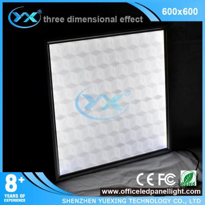 China o escritório do teste padrão 3D conduziu a luz de painel Eco amigável para a iluminação do escritório à venda