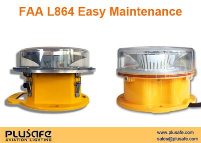 China Easy Maintenance Navigation Aids LED Beacon 2000cd Intensity L864 Type for sale
