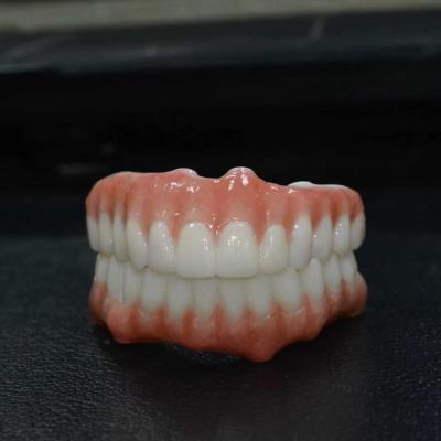 China Precision Engineered AOX All Zirconium Full Arch Zirconia Bridge Suitable for Comprehensive Dental Restoration Needs for sale