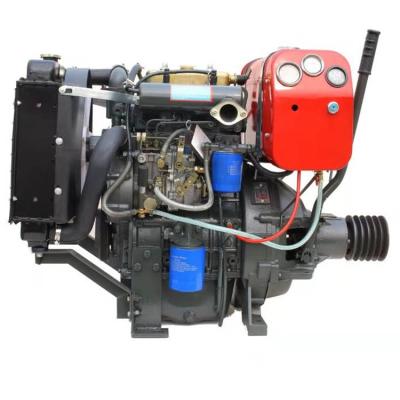 China 38hp small diesel engine water cooled two cylinder diesel engine for sale for sale