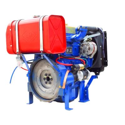 China vertical water cooled 2 cylinder diesel engine for sale for sale