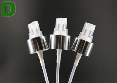 China 24/400 28/410 lotion pump sprayer pump silver plastic plating  dispenser bottle foam custom for sale