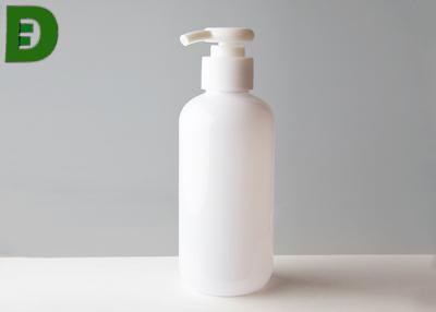 China New 28/415 Plastic bottle 250ml water Body Pump Shampoo Lotion cup PE plastic white material lotion bottle custom for sale