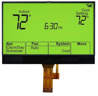 China Low Power Dot Matrix Display For Microwave Home Electronics Cog Displays 50cd/M2 for sale