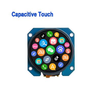 China 1.28-inch TFT LCD display, IPS screen, circular display, capacitive touch screen, GC9A01 driver,segment lcd display,segment lcd for sale