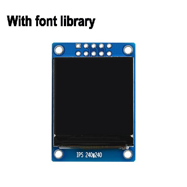 Quality 1.3-inch IPS 240X240 TFT high-definition LCD display with character library for sale
