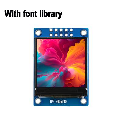 China 1.3-inch IPS 240X240 TFT high-definition LCD display with character library ,segment lcd display,segment lcd for sale