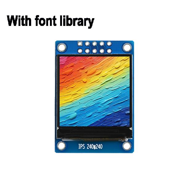 Quality 1.3-inch IPS 240X240 TFT high-definition LCD display with character library for sale