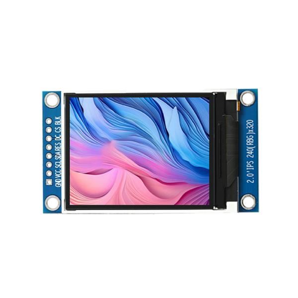 Quality 2.0-inch ST7789 driver for serial port screen with 240x320 TFT LCD display panel for sale