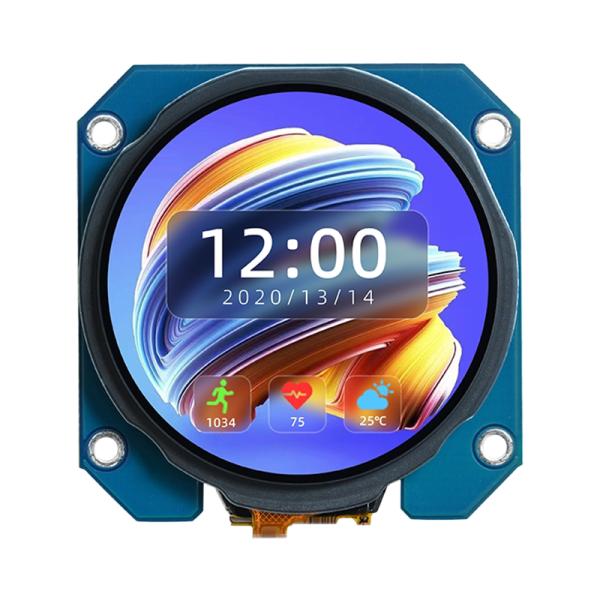 Quality 1.28 inches, equipped with GC9A01, circular TFT high-definition capacitive touch for sale