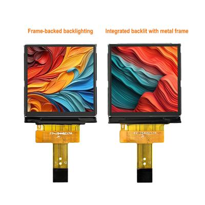 China 1.54 inches, driven by ST7789, 240X240 TFT high-definition display screen, optional plastic frame backlight or plastic-iron integrated backlight for sale