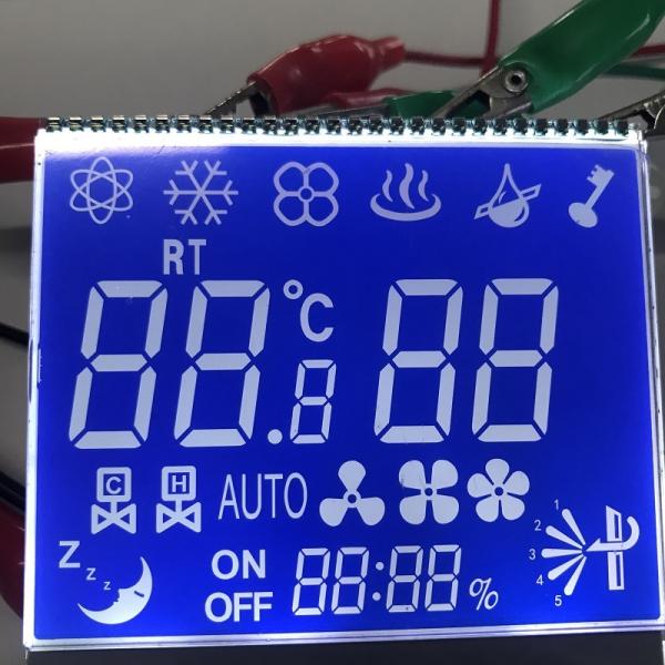 Quality HTN High Brightness Segmented LCD Display for Over-Temperature Thermostat,segment lcd display,segment lcd for sale