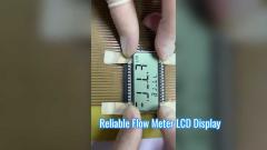 TN LCD Display 50.85x29.85mm 28 Pins Reflective Segment Screen for Flow Meters