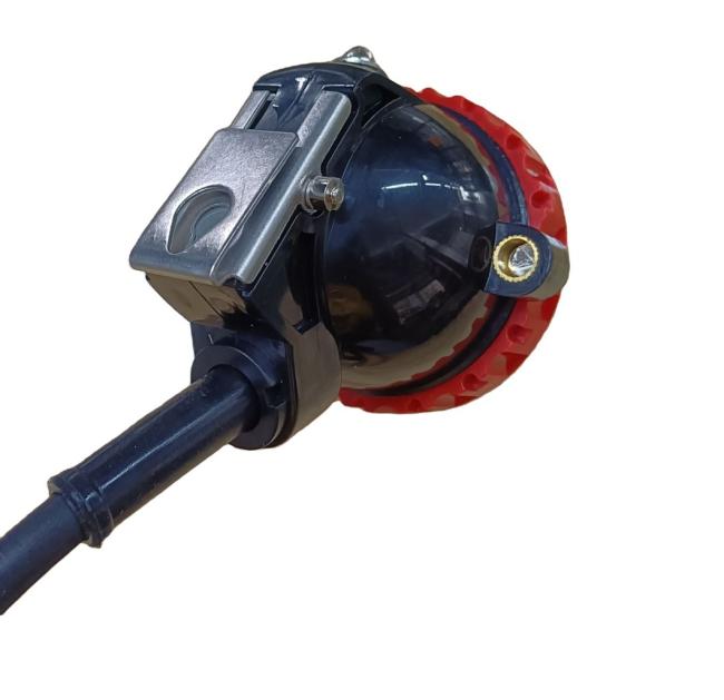 Atex Certified 6ah Li-ion Rechargeable Corded LED Miners Cap Lamps, Mining LED Headlamp, Underground LED Miner Lamp, Safety Helmet Lamp