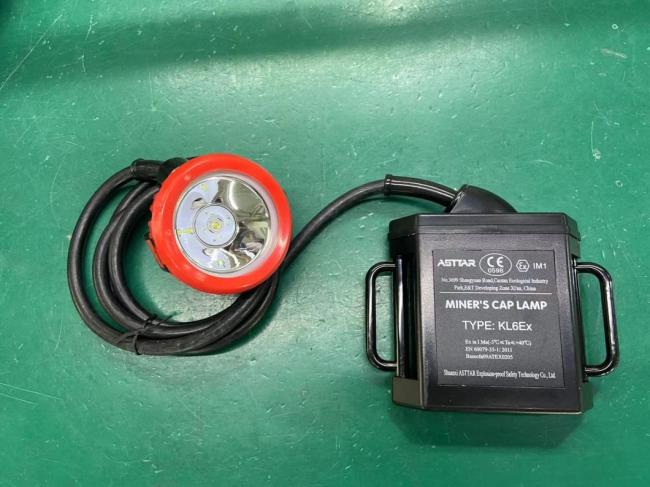 Explosion Proof Intrinsically Safe Coal Miner Lamp LED Corded Mining Cap Lamp Kl6ex