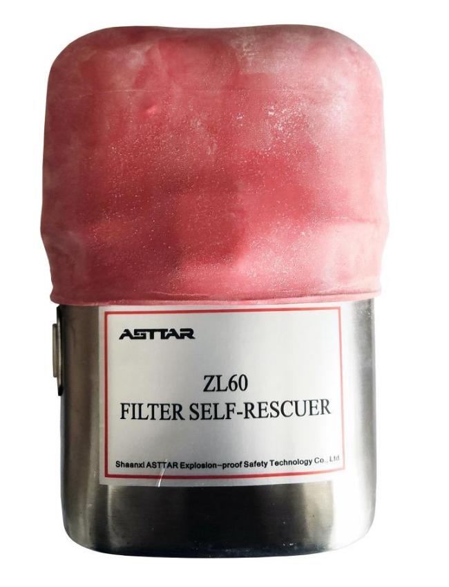 Asttar Compact and Light Filter Self Rescuer Zl60 with 60 Minutes Protection