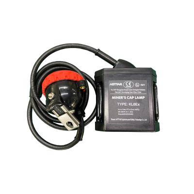 China Asttar Safety Helmet Lamp LED Mining Cap Lamp Atex Miner Lamp Kl6ex for sale