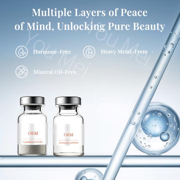 Quality OEM/ODM Ectoin Freeze Dried Powder 4g/Vial Anti-Aging Repair Post-Procedure Medical Aesthetic Skincare Essence for sale