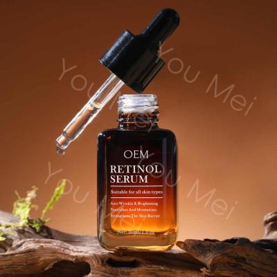 China Organic Retinol Serum Anti Wrinkle Black Spot Remover For Facial Brightening Whitening for sale
