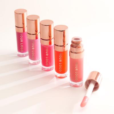 China OEM ODM Lipstick Moisturizing Lip Color Versal Gel Plump Plump Serum Lip Gloss Oil Low Minimum Order Quantity for sale